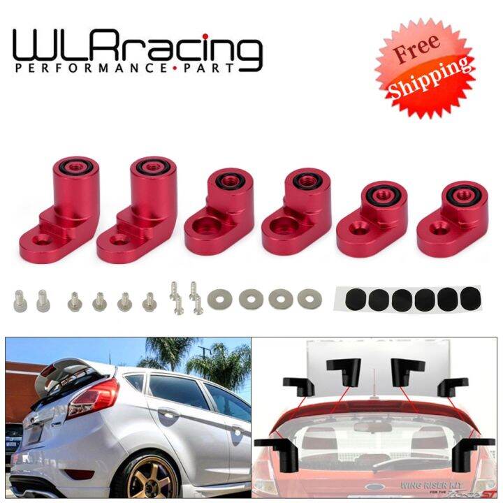 FREE SHIPPING - Billet T-6061 Anodized Aluminum Bolt-on Rear Wing ...