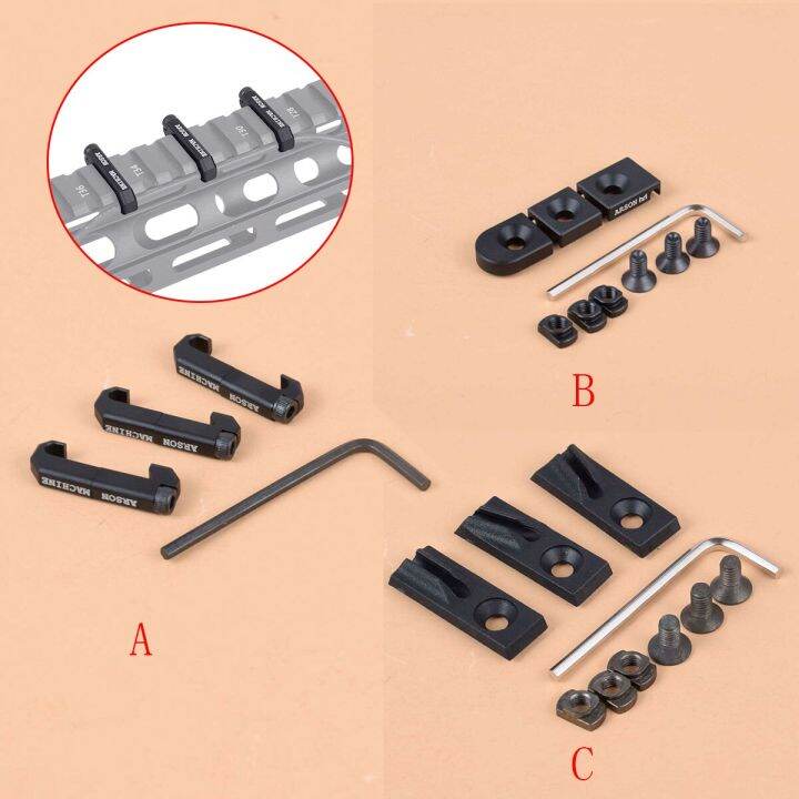 Tactical Arson Machine M-LOK Keymod Rail Cover Wire Guide System Cable ...