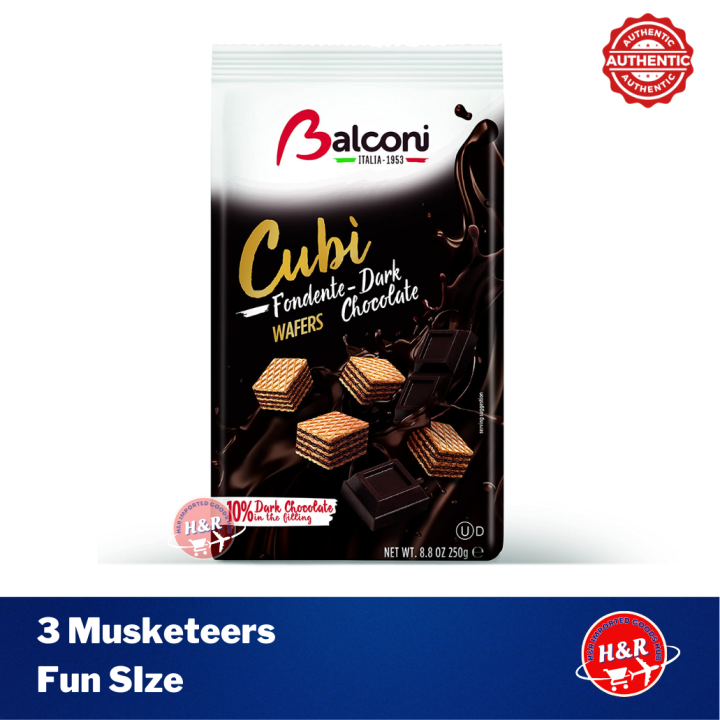 Balconi Cubi Dark Chocolate Filled Wafers, 250 g | Lazada PH