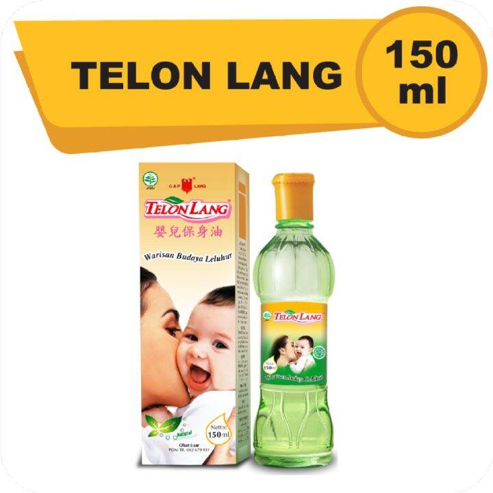 Minyak Telon Cap Lang 150 ml - TelonLang Natural 150ml | Lazada Indonesia