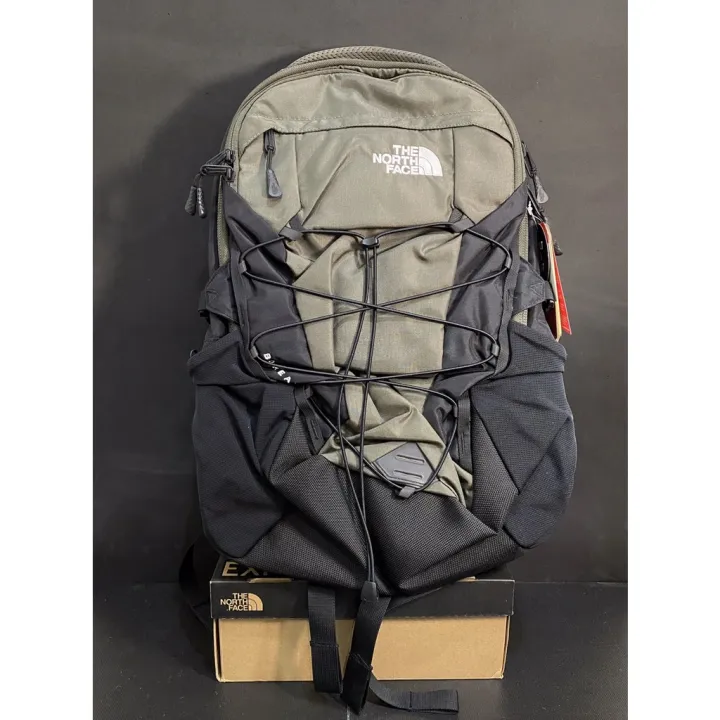 TNF Borealis backpack (ORIGINAL TNF PRODUCT) MOSS GREENblack | Lazada PH