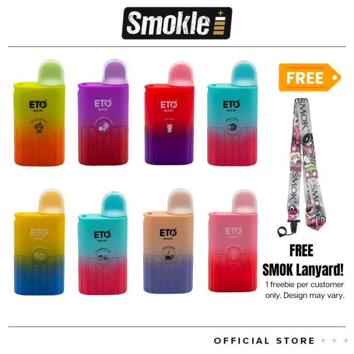 mim17973 SMOK ETO Bar Disposable Vape - 8000 Puffs/ 3 nicotine/ with ...