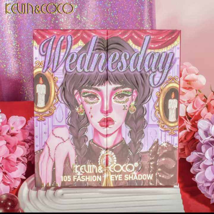 Kevin Coco - Wednesday 105 Eyeshadow Palette | Lazada