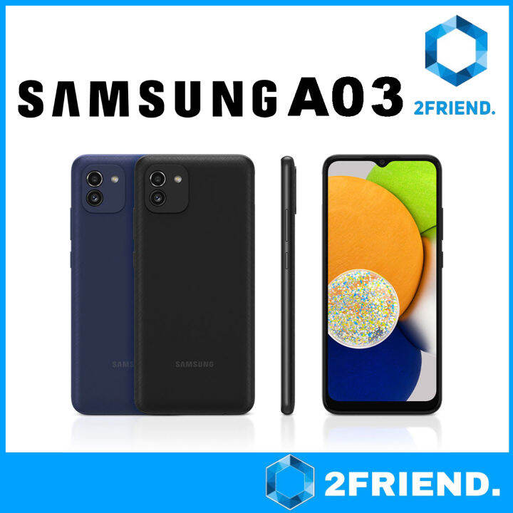 Samsung Galaxy A03 3/32GB - ซัมซุง เครื่องใหม่รับประกันศูนย์ไทย จอ 6.5 ...