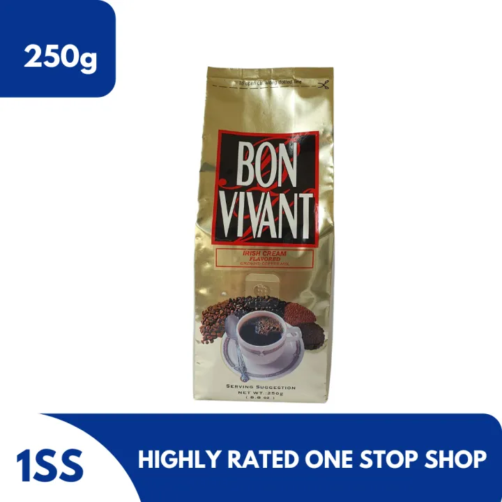 Bon Vivant Irish Cream Flavored Ground Coffee Mix, 250g | Lazada PH