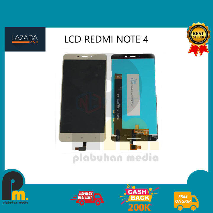 LCD REDMI NOTE 4 FULLSET TOUCHCSREEN | Lazada Indonesia