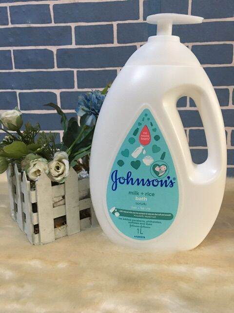 Johnson’s Baby Bath milk +rice 1000ml | Lazada PH
