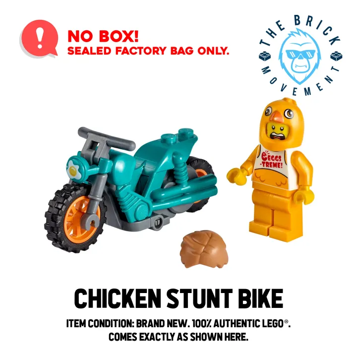 LEGO® STUNTZ 60310 Chicken Stunt Bike Set | Lazada PH