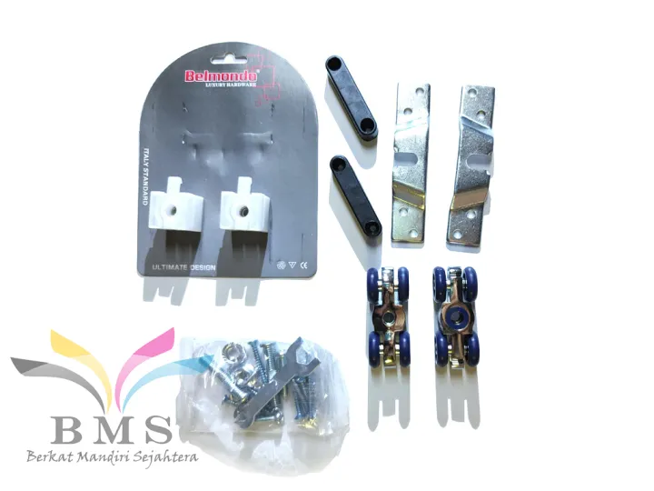 BMS - Roda Rel Pintu Sliding (Geser / Dorong ) Gantung Belmondo - Roda ...