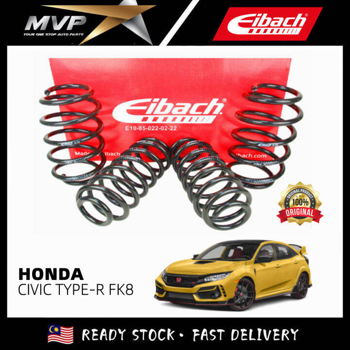 Honda Civic FK8 Type-R Eibach Pro Kit Performance Sport Lowered Spring ...