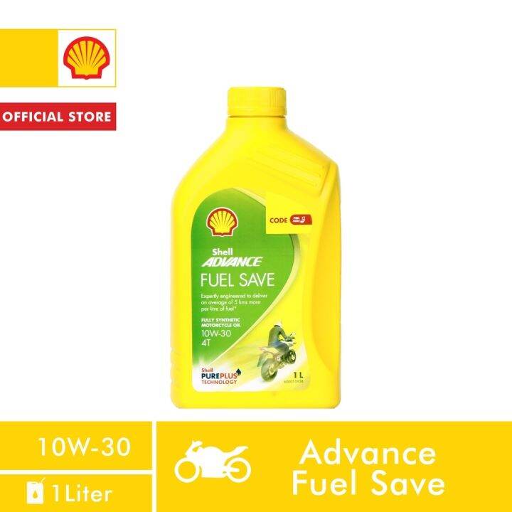 Shell Advance Fuel Save 10W-30 (1Liter) - Motor Fully Synthetic | Lazada PH