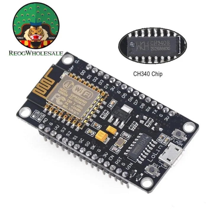 Esp8266 Wifi Nodemcu Lua Iot V3 4mb 32mbits Ch340 Flash Esp12 Board