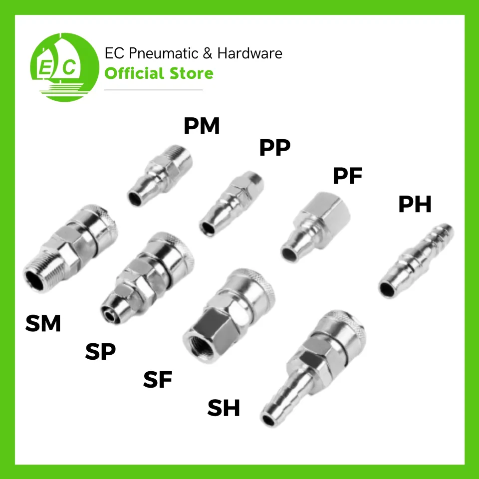 C Type Quick Pneumatic Fittings High Pressure Coupling Air, 43% OFF