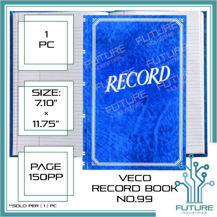 Record Book No. 99 Blue Cover No. 88 Green Cover Record Book Books ...