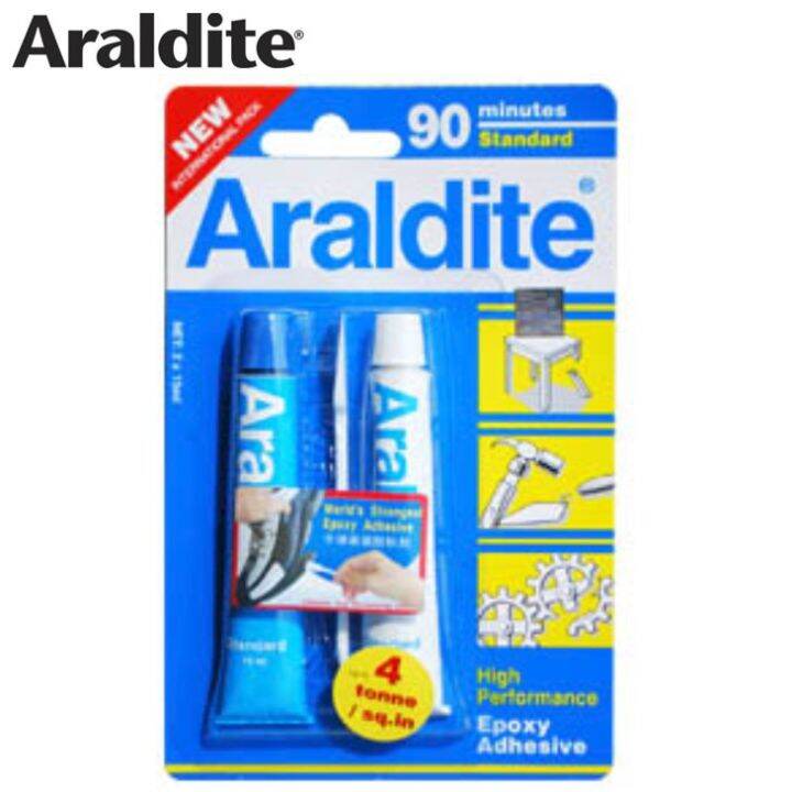 ARALDITE RAPID STANDARD 90 MIN HIGH PERFORMANCE EPOXY ADHESIVE GLUE BLUE 2x15ml | Lazada