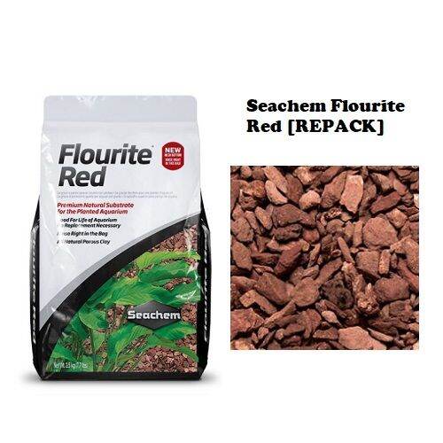 [Repack] Seachem Flourite Red 1kg | Lazada