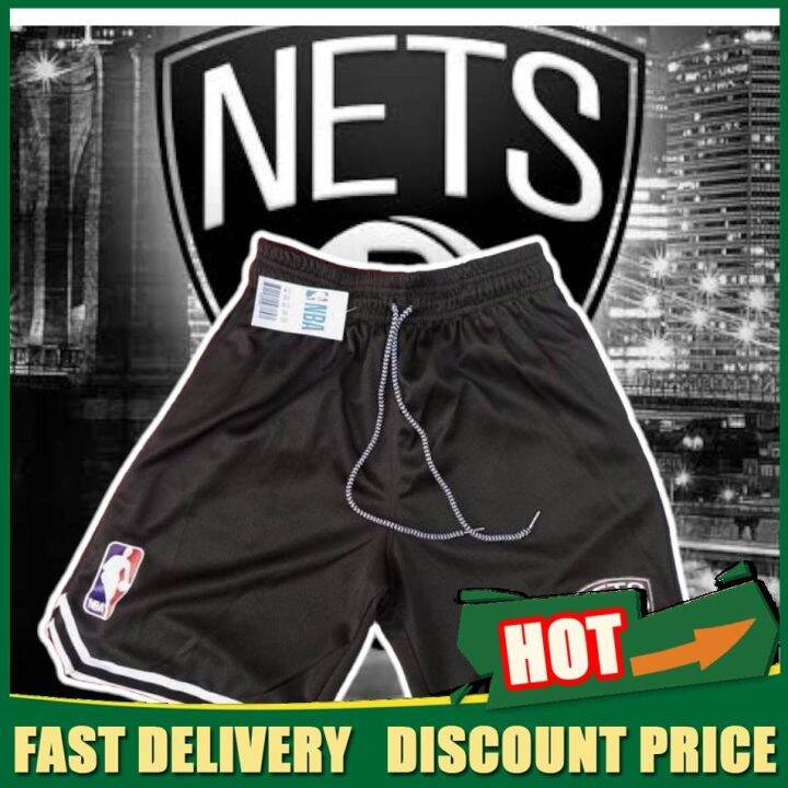 【HOT SALE】 【BROOKLYN NETS】Drifit NBA Jersey Shorts For Men Basketball ...