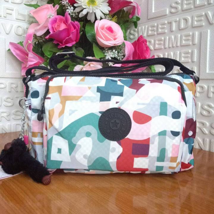 KIPLING RETH CROSSBODY BAG ซับในตาราง แท้ | Lazada.co.th