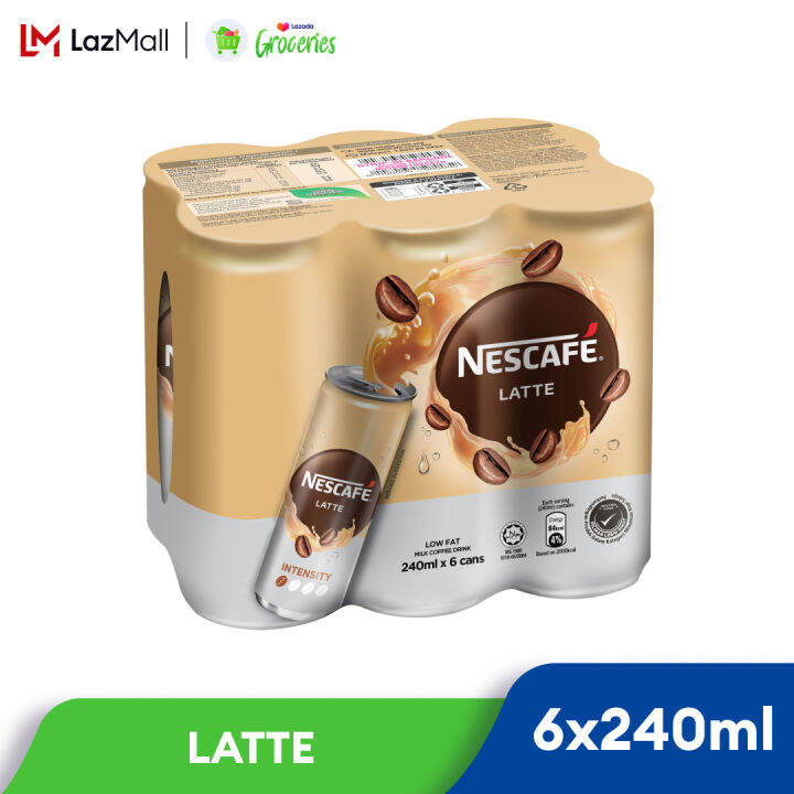 NESCAFE Latte Can 6x240ml | Lazada