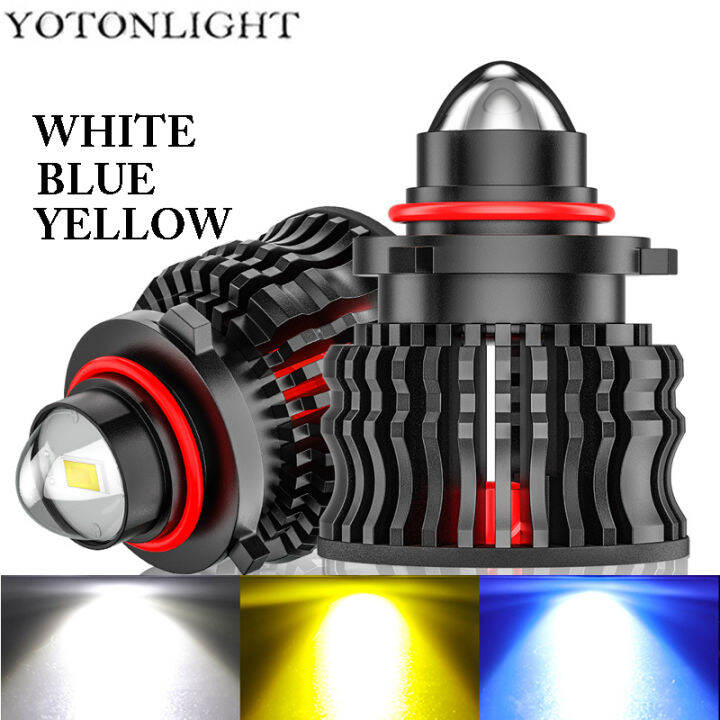 New Bi Led Projector H11 Hb3 Hb4 H8 9006 H9 9005 Fog Light With Lens Car Lamp Headlight Bulb 60W ...