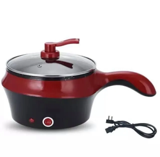 Double Layer Stainless Steel Steamer Mini Electric Pot Pan Cooker 18cm ...