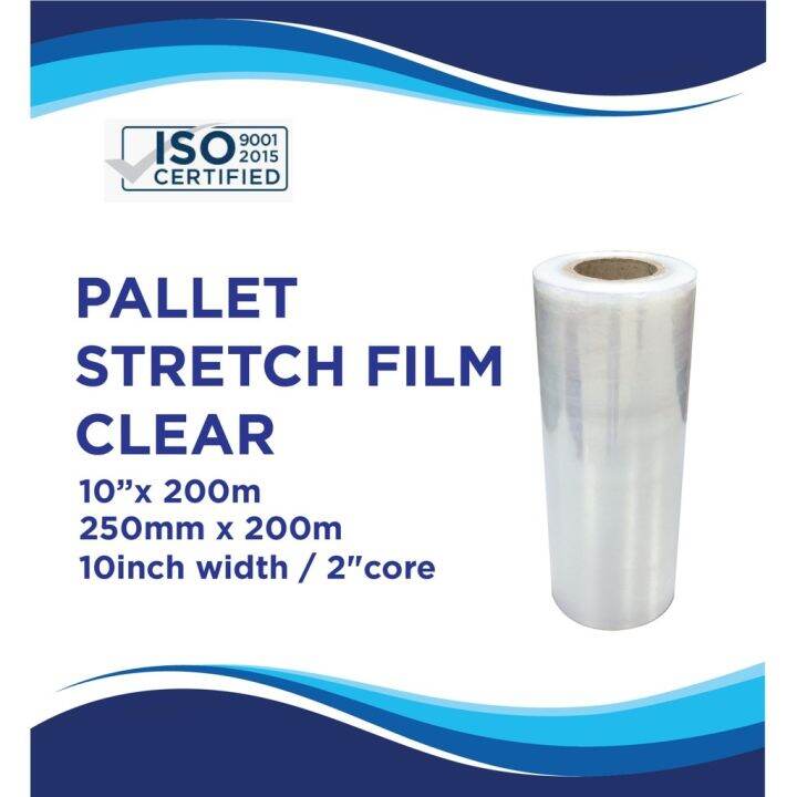 Pallet Stretch Film 10 inches x 200m 300m and 500 meters Cling Wrap ...