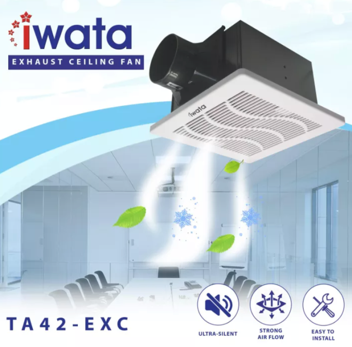 IWATA TA42-EXC Exhaust Ceiling fan | Lazada PH