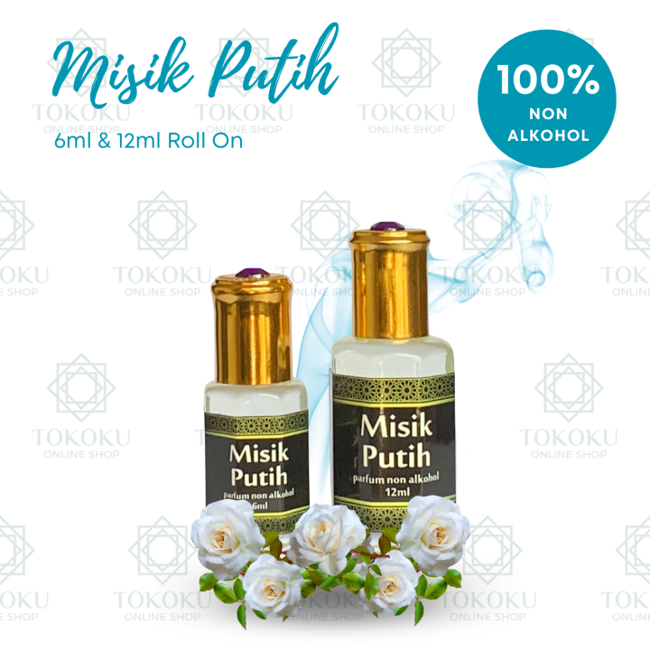 Misik Putih Minyak Wangi Non Alkohol Parfum Sholat Dan Ibadah | Lazada ...