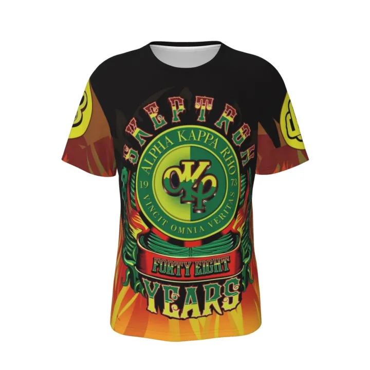 48 Years Anniversary AKP V.10 Alpha Kappa Rho Full Sublimation Frat ...