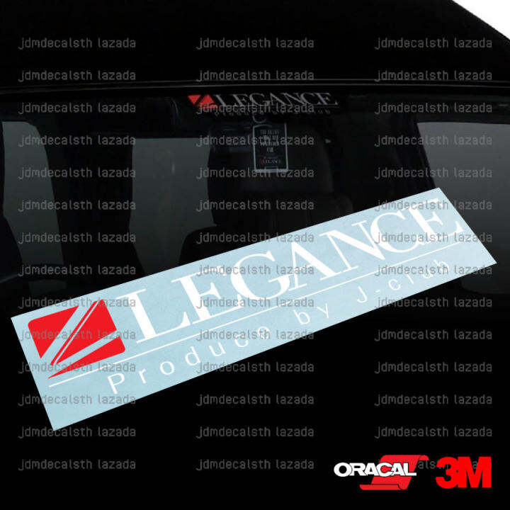 สติ๊กเกอร์ แต่งรถ สำนักแต่ง LEGANCE รถตู้ HIACE TOYOTA | Lazada.co.th