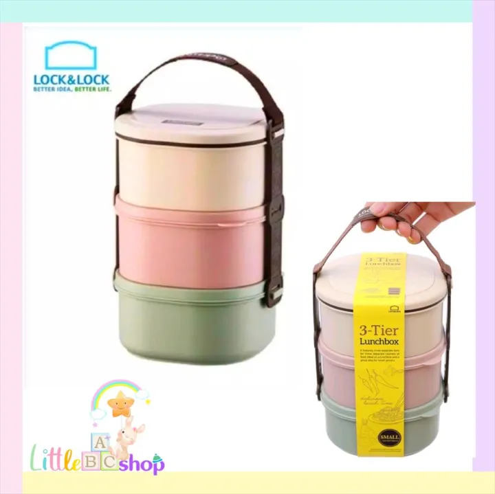 LocknLock 3tier Lunch Box / Lock&Lock tempat makan anak | Lazada Indonesia
