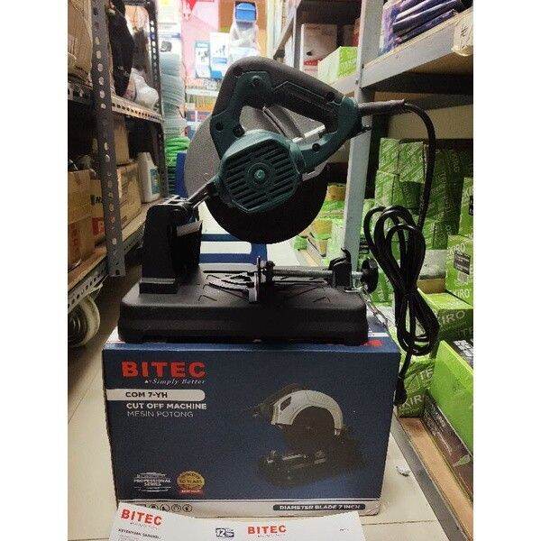 MESIN POTONG BESI CUT OFF 7 INCH BITEC COM 7-YH CUTTING WHEEL 7 INCH | Lazada Indonesia
