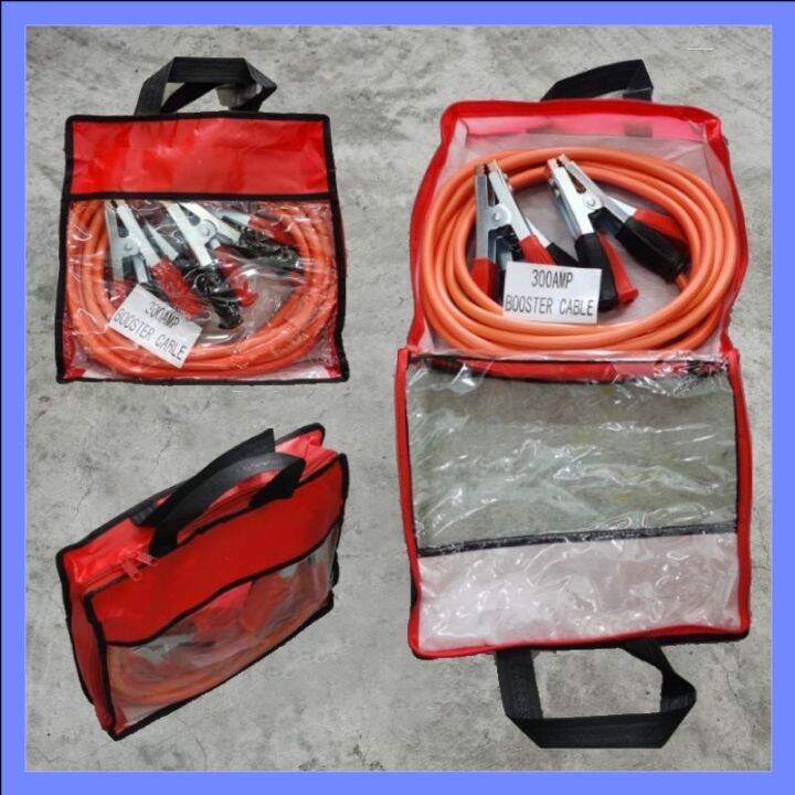 PREMIUM QUALITY CAR BATTERY 300AMP JUMPER STARTER BOOSTER CABLE HEAVY ...