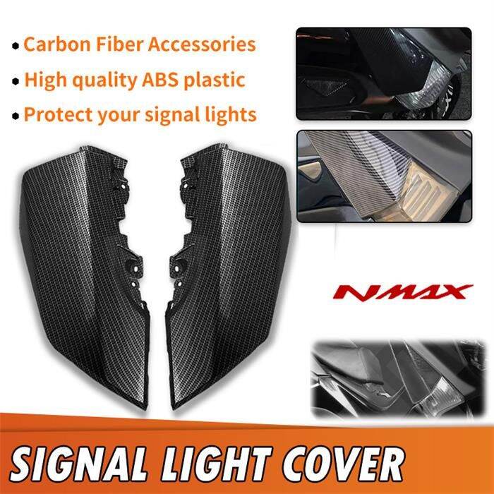 Motorcycle Yamaha Nmax V1 Fiber Decorative Signal Light Cover Front ...
