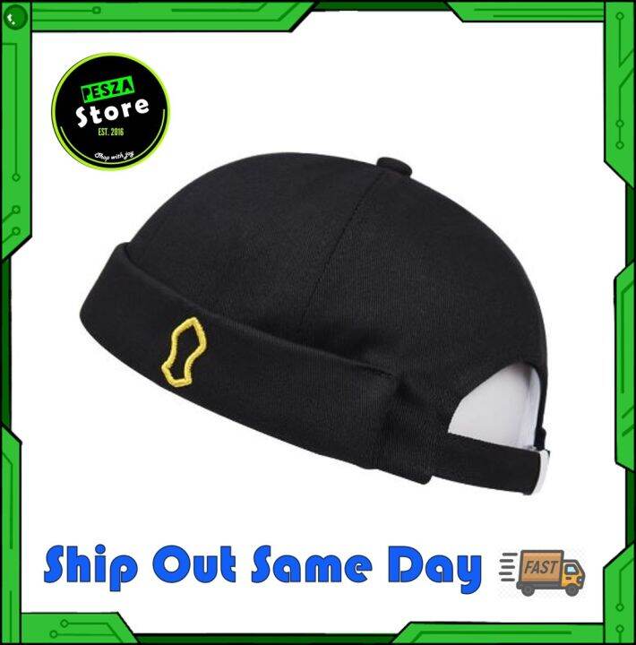 PESZA Kopiah Topiah Snow Cap Viral Korean Style Cap Topi Songkok Roll ...