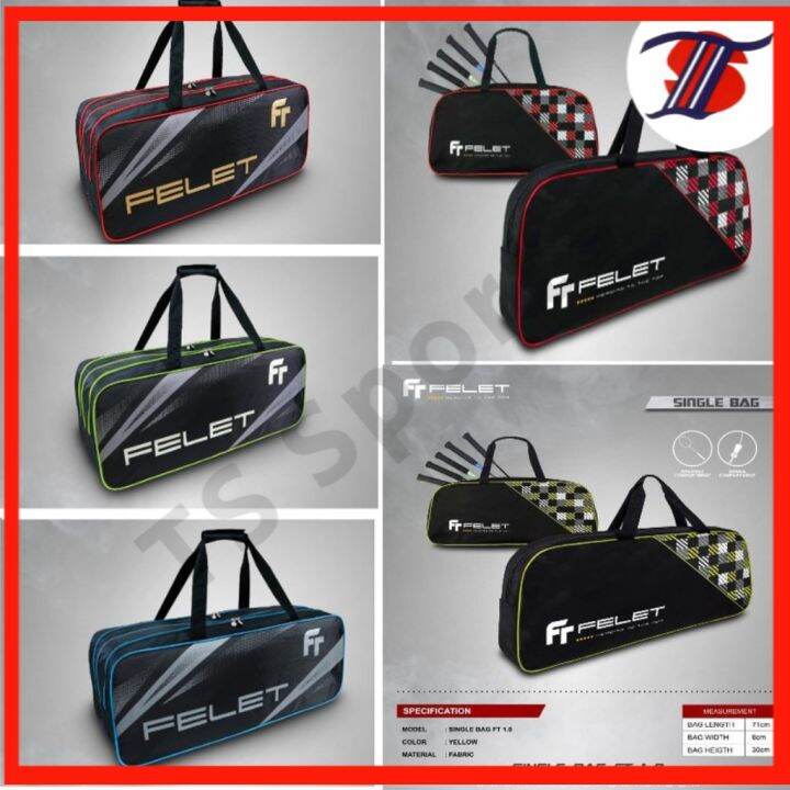 Felet Apacs Badminton Bag Beg raket Badminton Bagpack Bag galas ...