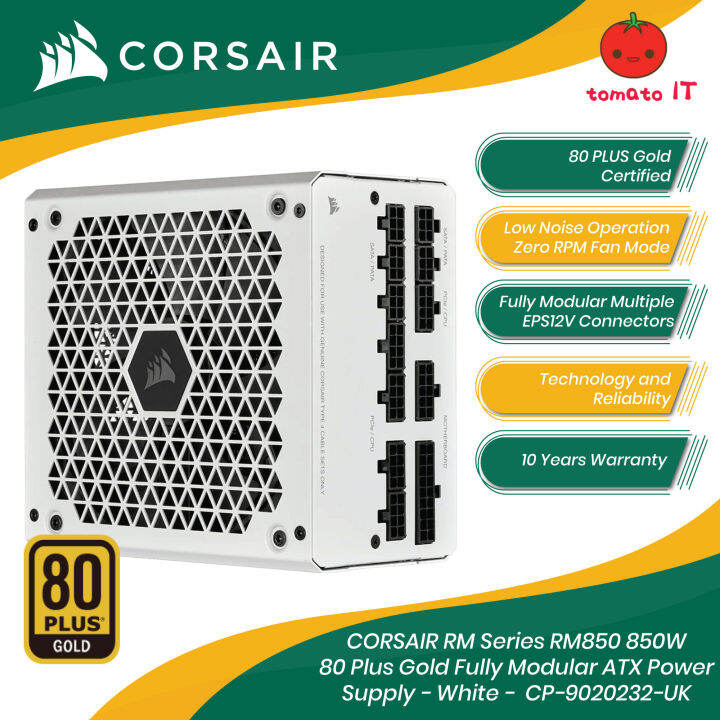 CORSAIR RM Series RM850 850W 80 Plus Gold Fully Modular ATX Power ...