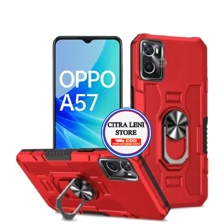 CASING HP OPPO A57 2022 CASE ROBOT HIT EYE RING CASING STANDING NEW ...
