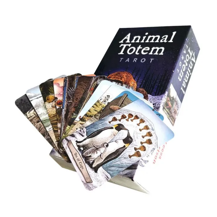 78 PCS Oracle Tarot Cards Deck Full English Version Tarot Cards Animal ...