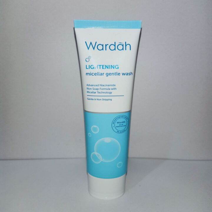 Original Wardah sabun cuci muka LIGHTENING gantle wash 60l | Lazada ...