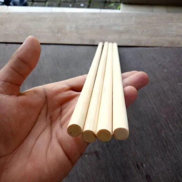 dowel 8 mm x 10cm/dowel 8mm 10cm/kayu bulat 8mm 10cm/kayu bulat/kayu ...
