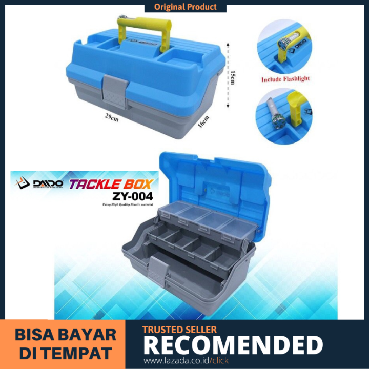 Kotak Box Pancing DAIDO ZY- 004 - Tempat Aksesoris Peralatan Mancing ...