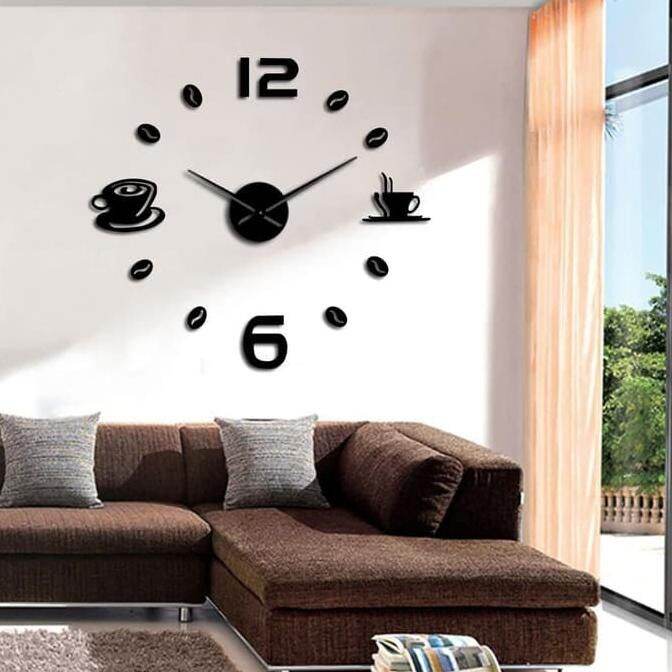 Jam Tembok DIY Jam Dinding Dekorasi Jam Rumah Ruang tamu Kamar tidur ...
