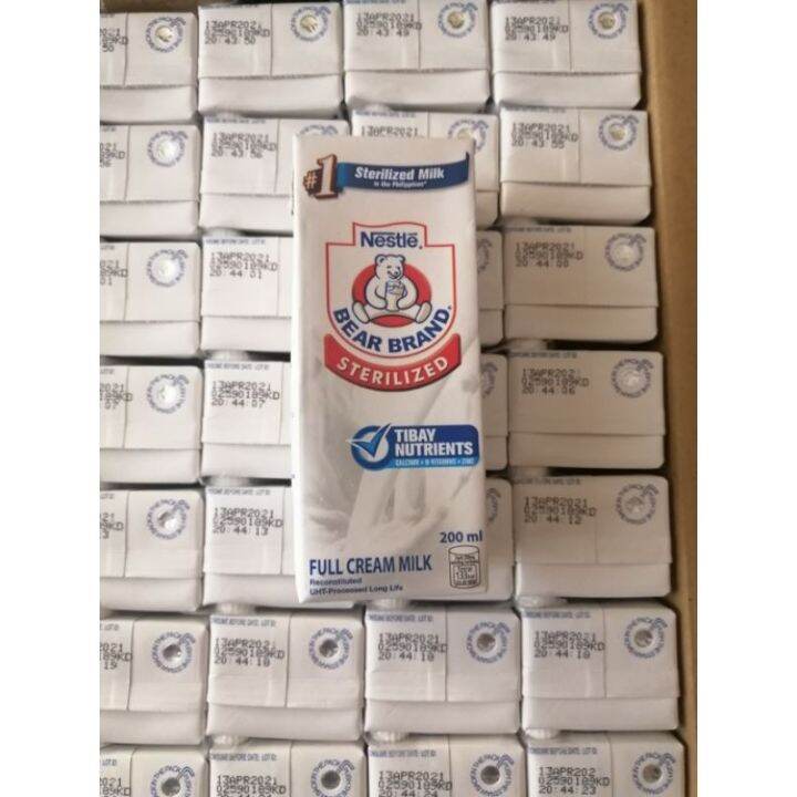 Bear Brand Sterilized Milk 200ml | Lazada PH