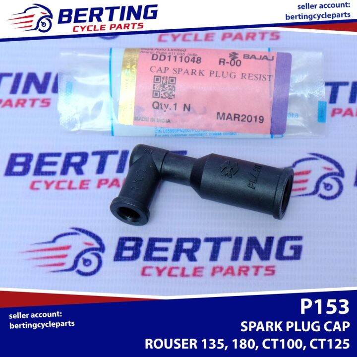 SPARK PLUG CAP Rouser 135 180 CT100 Boxer CT150 CT125 Genuine DD111048 ...
