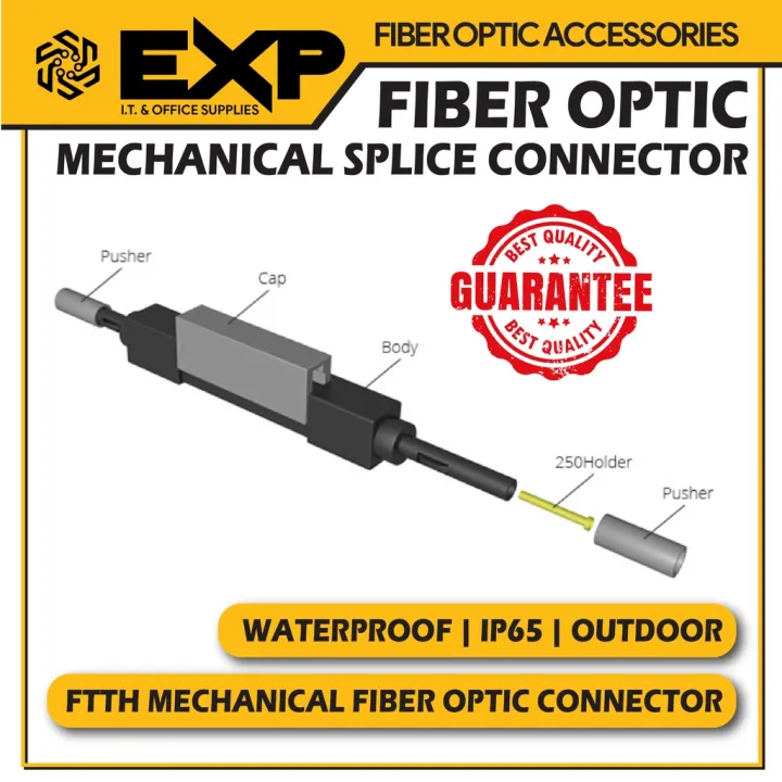FIBER OPTIC | MECHANICAL SPLICE CONNECTOR durable | Lazada PH