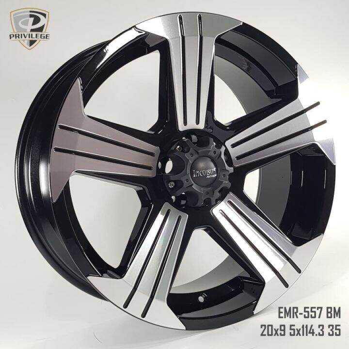 Velg Racing Mobil Fortuner Pajero Everest Panther EMR-557 BM R20 ...