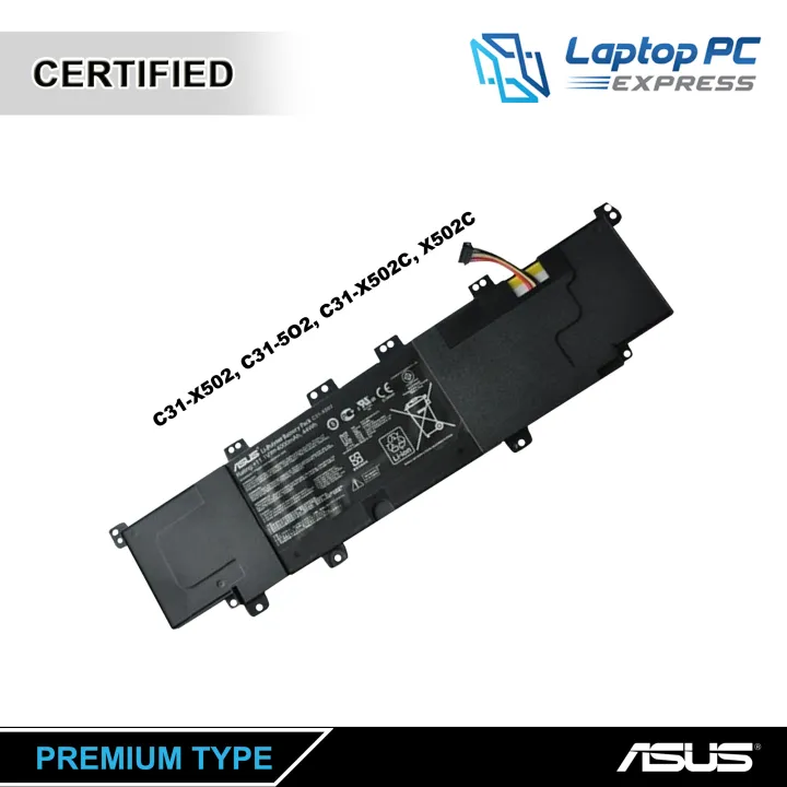Asus Laptop Battery Replacement C31-X502, C31-502, C31-5O2, 0B200 ...
