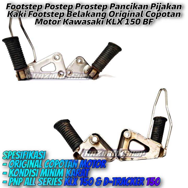 Footstep Belakang KLX 150 BF Original Copotan Motor | Lazada Indonesia
