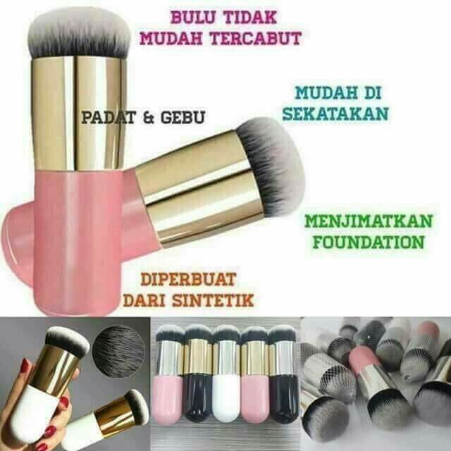 SPECIAL 3 COLORS BERUS GEMUK / BERUS FOUNDATION / KABUKI SINGLR BERUS ...